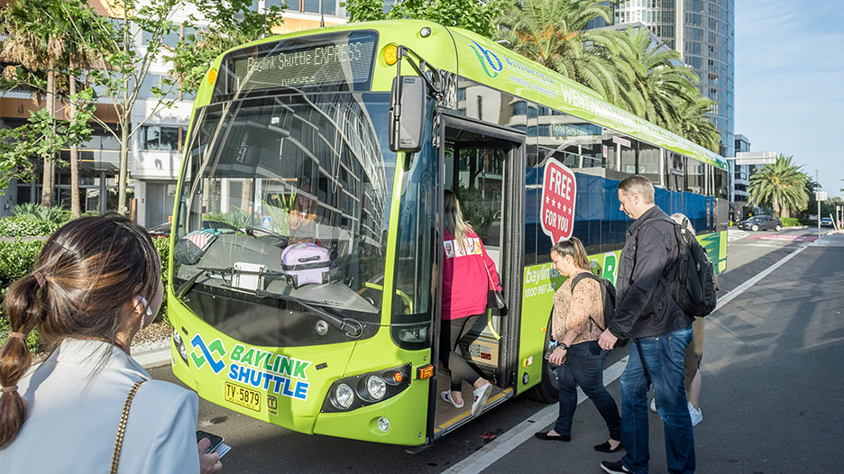 Baylink Shuttle – Free Community Shuttle Bus Service