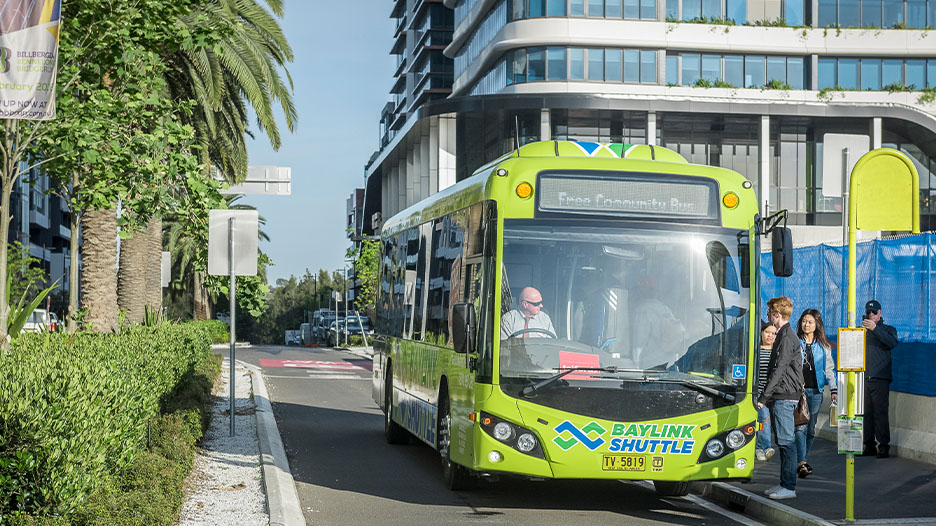 Baylink Shuttle – Free Community Shuttle Bus Service