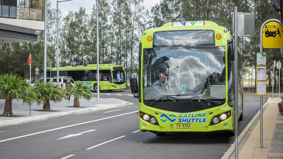 Baylink Shuttle – Free Community Shuttle Bus Service